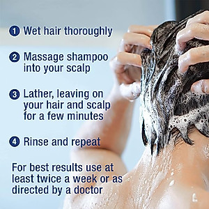 Neutrogena T/Gel Therapeutic Shampoo Original Formula, Anti-Dandruff Treatment for Lasting Relief of Itching Flaking Scalp as a Result of Psoriasis & Seborrheic Dermatitis, 2 x 8.5 fl. oz