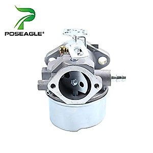 POSEAGLE 640054 Carburetor Replaces 640052, 640054, 640349, 640058, 640058A, Oregon 50-659, Rotary 14110 for Tecumseh HMSK80 HMSK90 HMSK100 LH318SA LH358SA 8HP 9HP 10HP Snowblower Generator Chipper