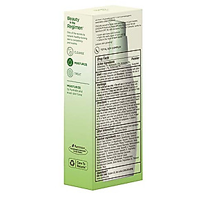 Aveeno Positively Radiant Daily Facial Moisturizer with Total Soy Complex and Broad Spectrum SPF 30 Sunscreen, Oil-Free and Non-Comedogenic, 2.5 fl. oz