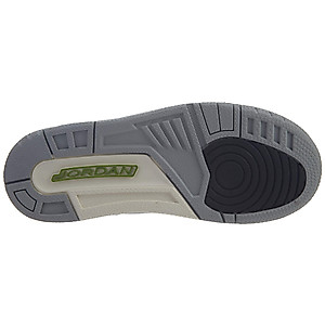 Jordan 3 Retro Little Kid's Shoes Light Smoke Grey/Chlorophyll/Black 429487-006 (13 M US)