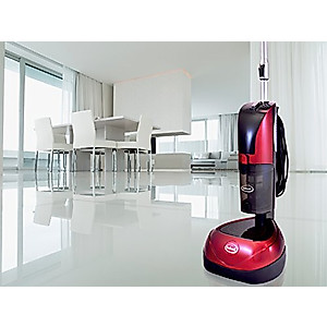 Ewbank EPV1100 4-in-1 Floor Cleaner, Scrubber, Polisher and Vacuum, Red Finish, 23-Foot Power Cord