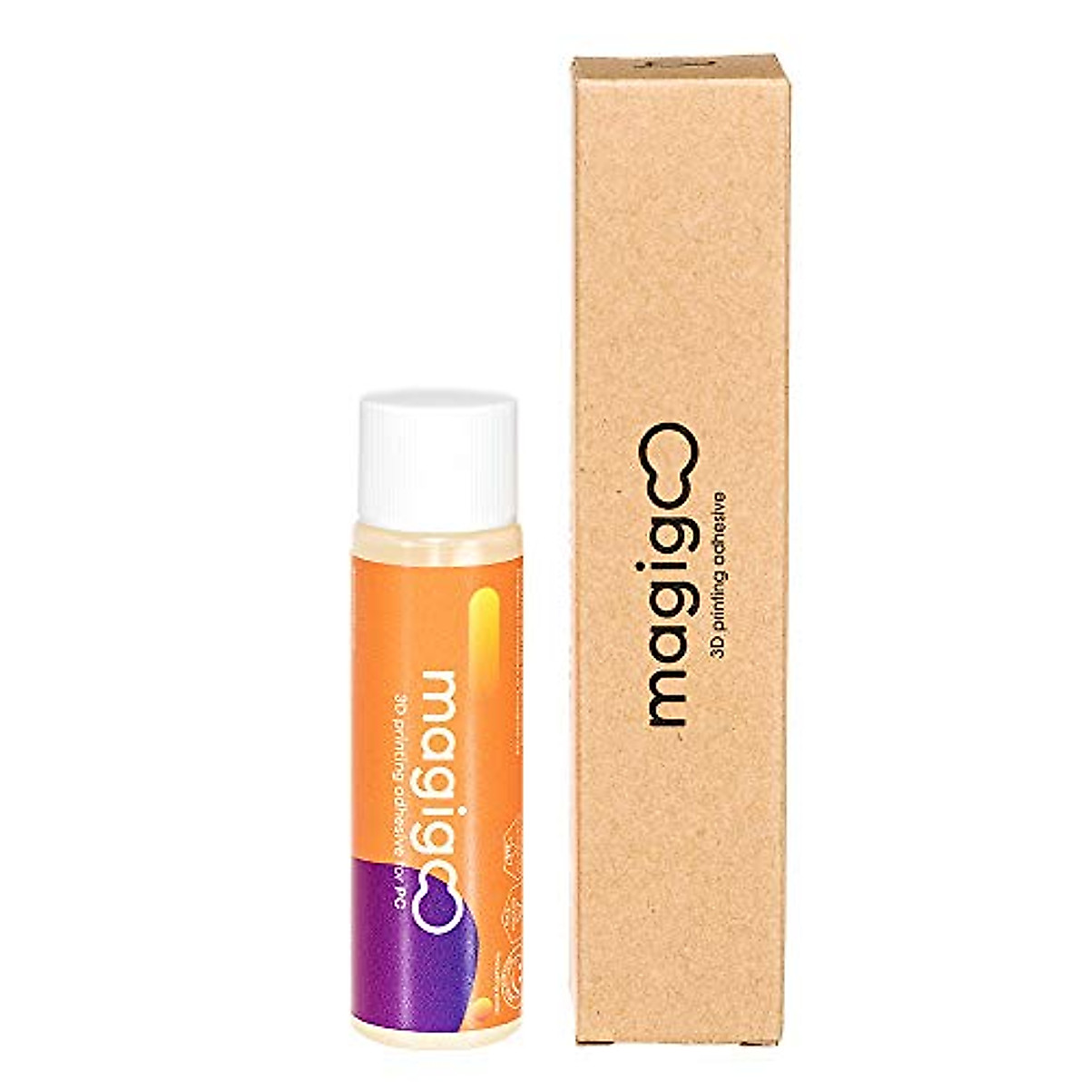 Magigoo MPC2018 3D Printer Adhesive Glue, Reduces Warping for Polycarbonate Filament on Glass, PEI, Buildtak, Kapton, 50ml 1.69 fl. oz.