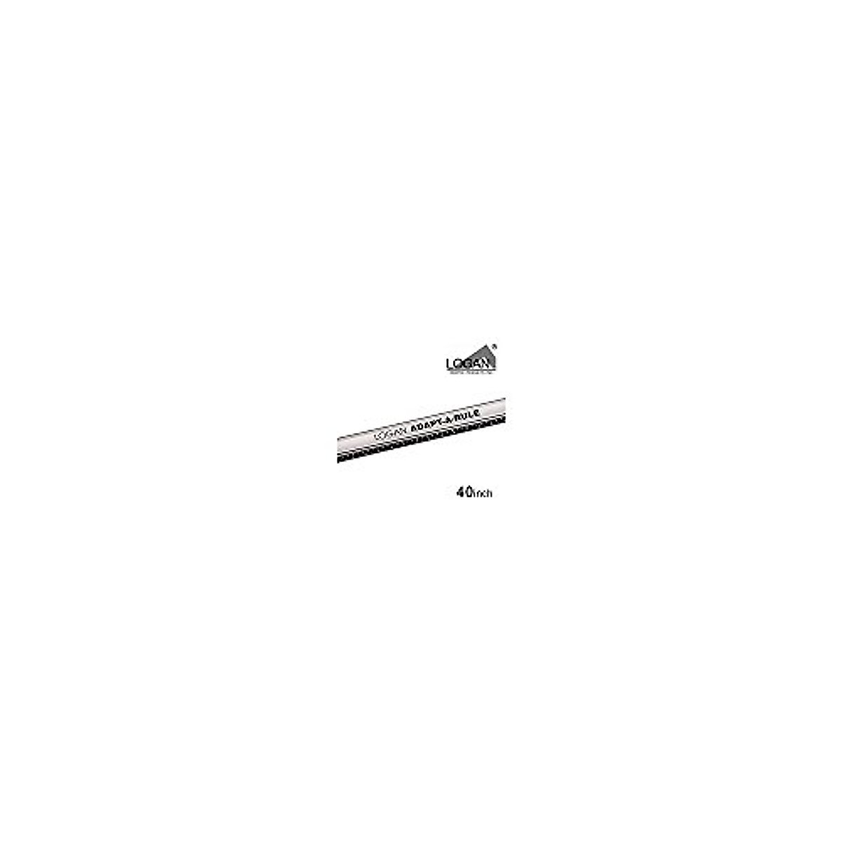 Logan Graphic Products Inc. Adapt-a-Rule Cutting Guide 40 in. Handheld Mat Cutter and Straight Edge for Matting and Framing
