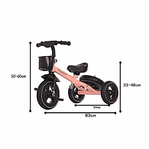 Trike for Kids Children Tricycle Children Trike and Balance Bike, Multifunctional Kids Tricycle Safe Gift for 3-6 Years (Color : 3)