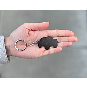 FOUR WHEEL BEAST Tacoma Keychain - Tacoma Accessories 2016-2022 mods - Pro Sport Off Road Cool PRO Key Chain Fob Cover - 3rd gen off road Toy Truck (Red)