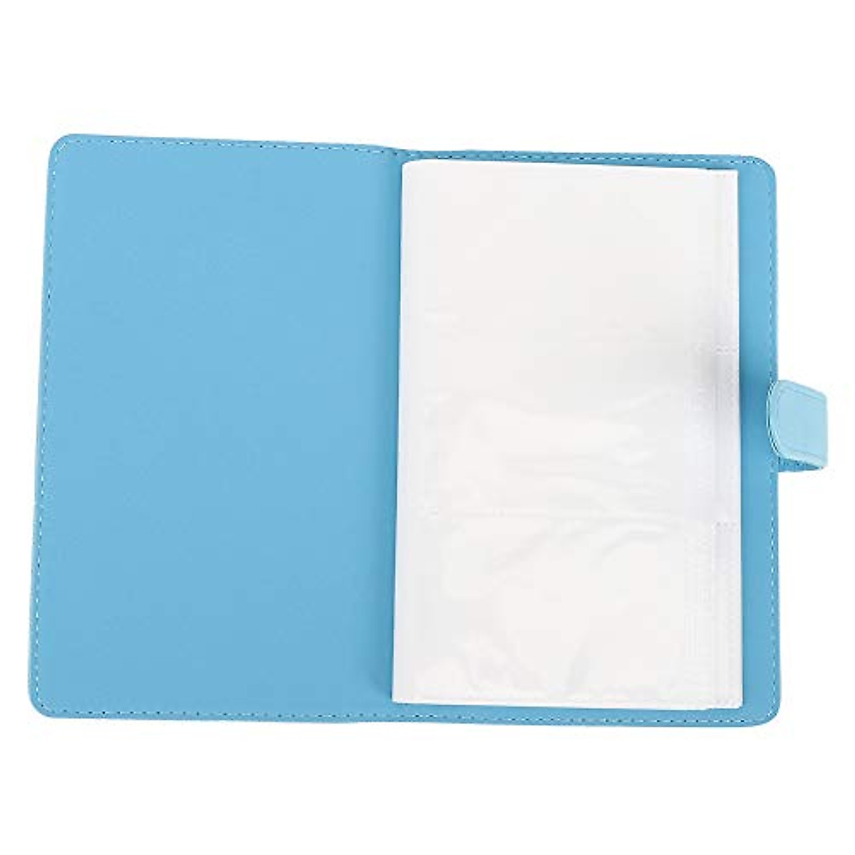 Pu Photo Album Camera Photo Album 3In 96kets Pu Universal Photo Album Cardcase Bank Card Storage Book For11 8 9 7S 25 70 90 Camera Photograph (Blue)