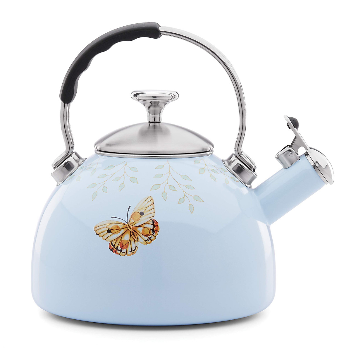 Lenox Butterfly Meadow Tea Kettle, Rust Resistant