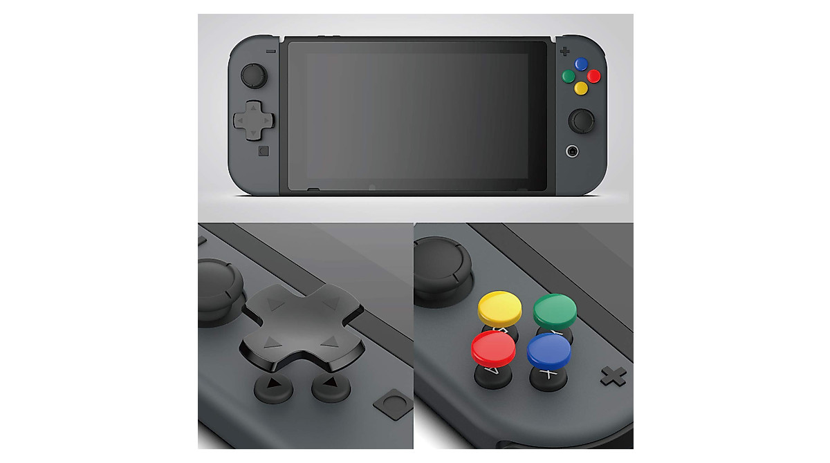 Skull & Co. D-Pad Caps for Nintendo Switch Joy-Con