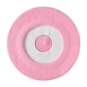 JOYHY Women's Solid Color Classic French Style Beret Beanie Hat Pink