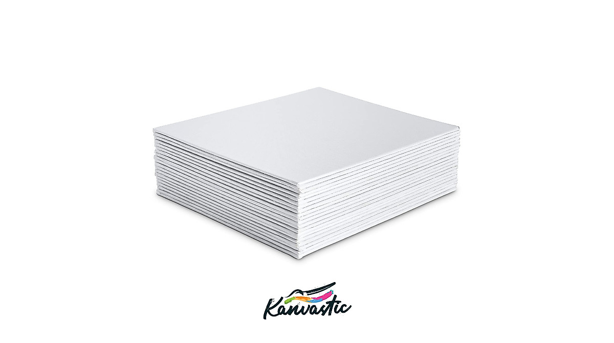 8x10 Canvas Boards Bulk Pack for Artists - Perfect for Beginners and Pros