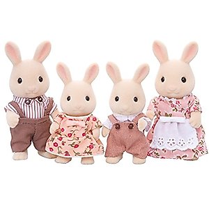 Epoch Sylvanian Families Sylvanian Family Doll set Milk Rabbit Family FS-09