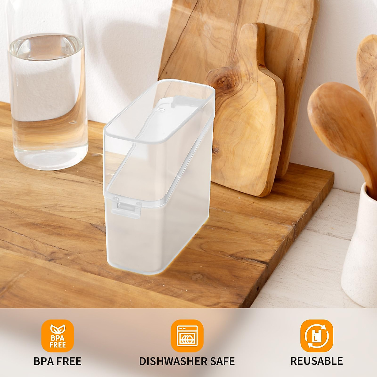 IMIKEYA Cheese Storage Container for Fridge Sliced Cheese Container for Fridge Clear Plastic Butter Cheese Slice Storage Keeper Box Cheese Preservation Container
