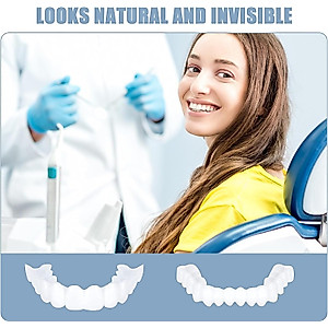 Teeth Veneer - Temporary dentures - Perfect Braces - Men's and Women's Veneer Teeth-Instant snap on veneers