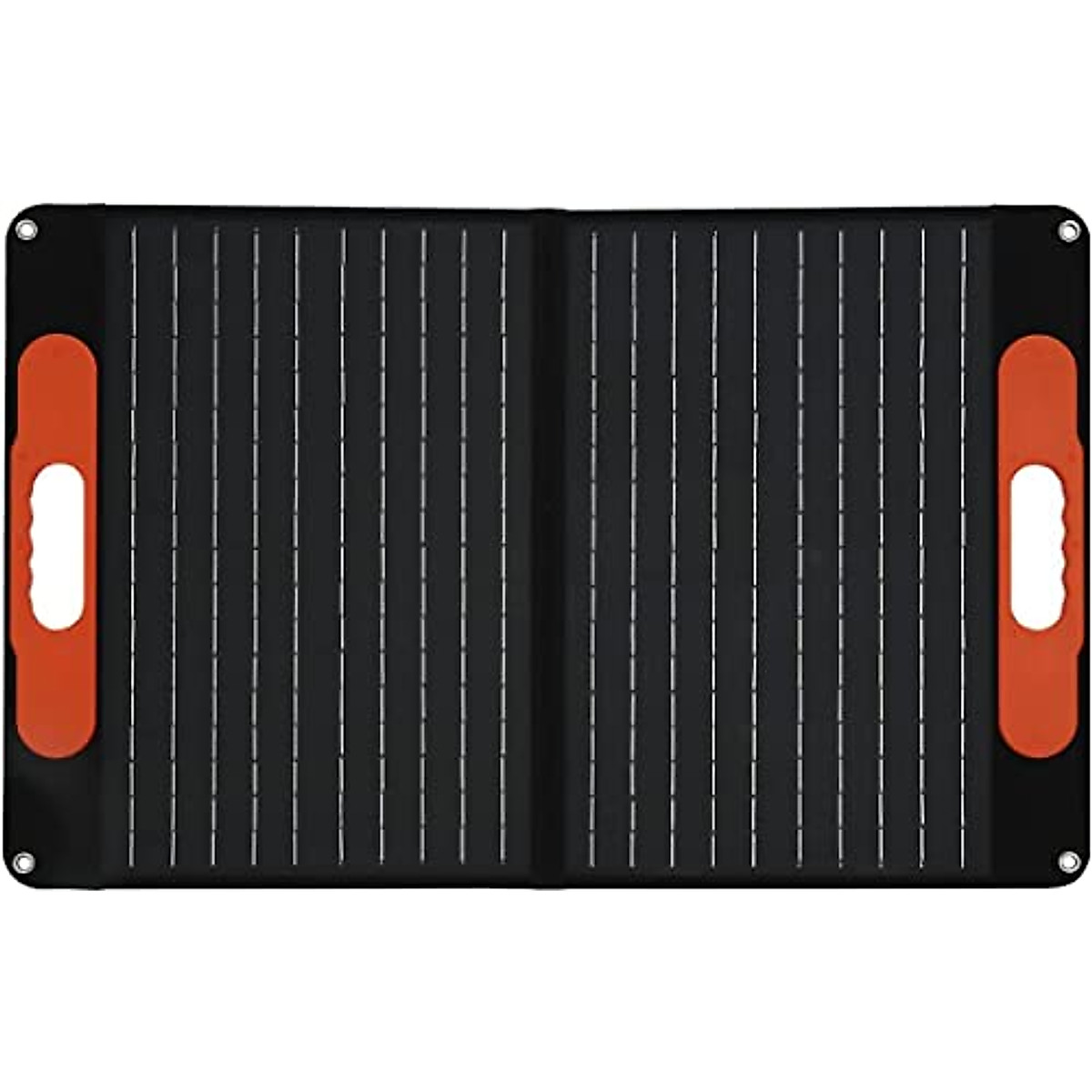 Solar Bag Foldable Mobile Solar Panel Watt Solar Charge Controller Solar Charger with 2 X USB Port 50W Outdoor Solar Generator for Camping and Garden, Easy to Carry