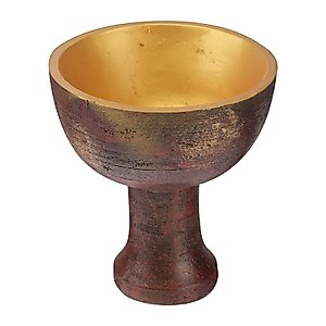 Zerodeko Holy Cup The Last Crusade Cup Christ Chalice Crafts Resin Replicas Props Collectible Decorative Ornaments for Halloween Cosplay Costume Props