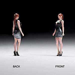 TOOYFUL Hand Painted 1/64 Women Figures Miniature Movie Props Diorama Scenery Desktop Ornament Micro Landscape Train Railway S Scale Decoration