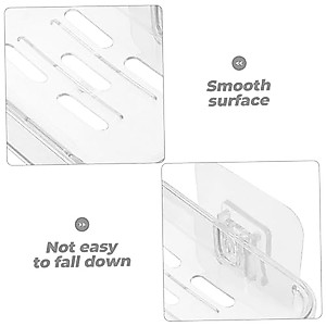 Alipis 3 Pcs Soap Dispenser Pineapple Eye Remover Tool Clear Stand Soap Grid Tray Foam Dispenser Soap Holder Bathroom Soap Drainer Metric Tape Measure Detachable Soap Dish 2 Tier Tray