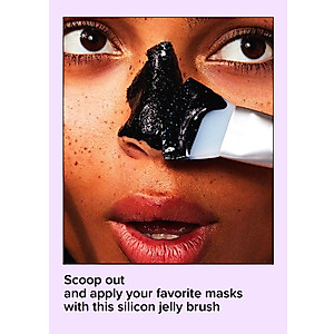 I DEW CARE Soft Facil Tool - Silicone Face Mask Brush | Wash Off, Applicator, Skin Care Spatula, Cruelty-free, Hygienic, Compact Size