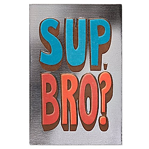 American Greetings Funny Birthday Card for Brother (Sup Bro)