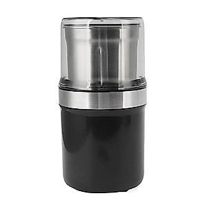 Electric Coffee Grinder, Single Blade Cup Portable Small Electric Grinder 100g Capacity Safe Fast Nuts for Cereal (US Plug 110V)