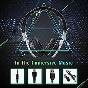 Hisonic HS1709 Open Back Wireless Stereo Bluetooth Noise Cancelling Headphones