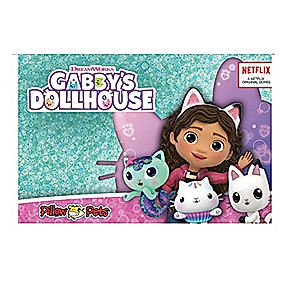 Pillow Pets Pandy Paws Stuffed Animal Plush, 16", NBCUniversal Gabby's Dollhouse Toy