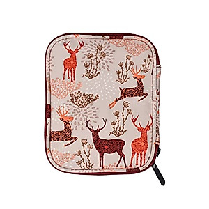 LUKEO Crochet Hook Storage Bag Portable Knitting Yarn Storage Tote Bag for Knitting Needle Sewing Tool Box (Color : E)