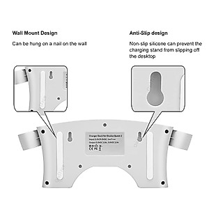 OwlTree Charging Station for 2 Charging Dock, VR Wall Mount Storage Stand Charger Station, High Speed Data Transfer Fast Magnetic Charging Dock