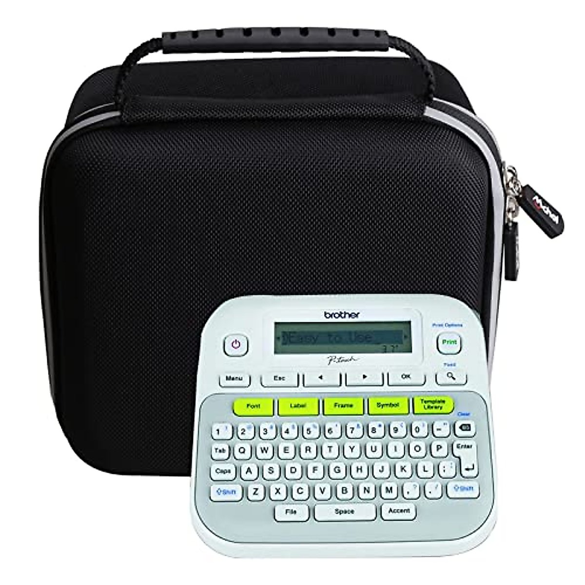 Mchoi Hard Portable Case Compatible with Brother P-Touch PTD210 Label Maker (CASE ONLY)