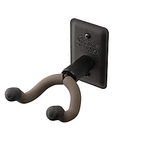 String Swing Guitar Wall Mount Black Metal BCC11K Home and Studio Guitar Keeper
