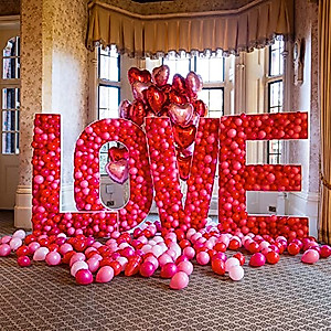 PartyWoo Red Balloons, 50 pcs 5 Inch Red Balloons, Latex Balloons for Balloon Garland or Balloon Arch as Party Decorations, Birthday Decorations, Wedding Decorations, Baby Shower Decorations