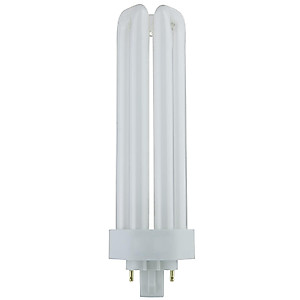 Circle (10 Pack) PLT-42W 865, 4 Pin GX24Q-4, 42 Watt Triple Tube, Compact Fluorescent Light Bulb