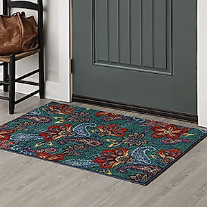 Mohawk Home Whinston Paisley Floral Accent Area Rug, 2'6"x3'10", Multi