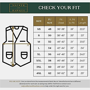 Walker and Hawkes - Men's Derby Tweed Alcott Waistcoat - Dark Sage - Large