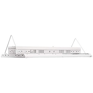 SYLVANIA 100W Luminaire UltraLED Dimmable 1X2 Linear High Bay, 13,000 Lumens, 5000K, White (60462)