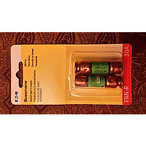 Bussman BP/FRN-R-30 30 Amp 250 Volt Time Delay Fuse 2 Count