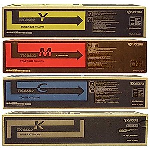 Kyocera TK-8602 Standard Yield Toner Cartridge Set (BK/C/M/Y)