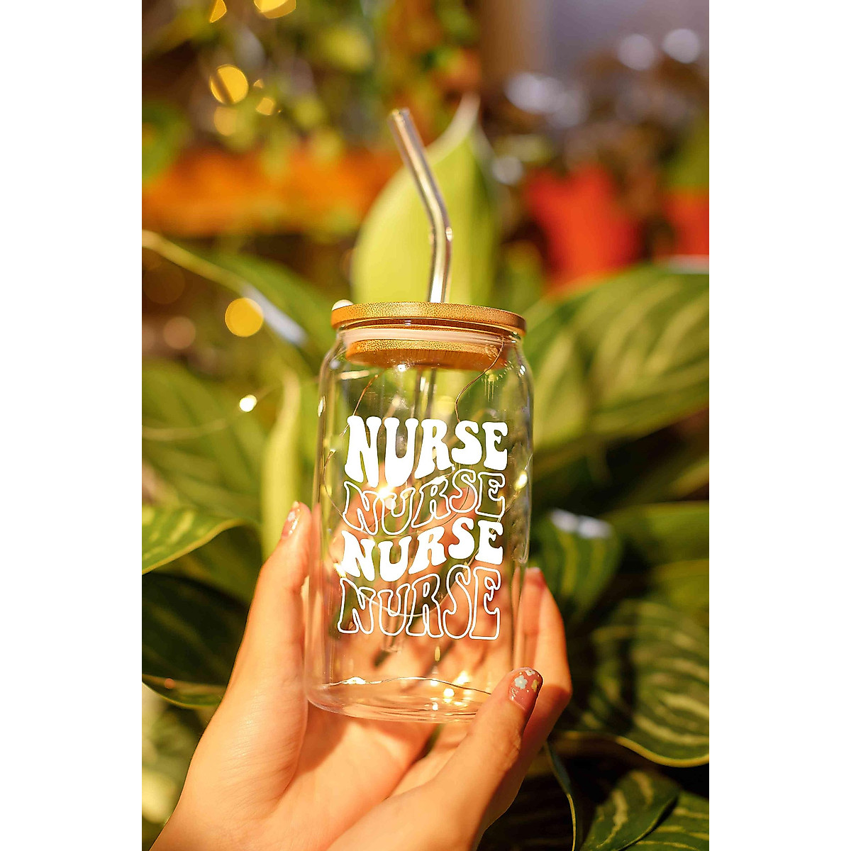 NewEleven Gifts For Nurse - Nurse Gifts For Women - Nurse Appreciation Gifts For Nurses, Nursing Student, Nurse Practitioner, Registered Nurse - RN Gifts For Nurses Women - 16 Oz Coffee Glass