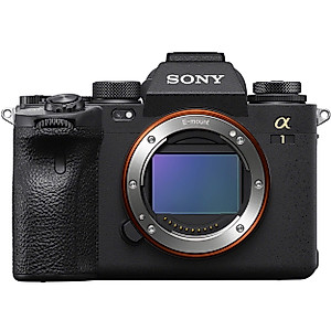 Sony Alpha 1 Full Frame Mirrorless Camera Body ILCE-1/B Bundle with with Deco Gear Photography Bag Case + Extra Battery + 128GB Memory Card + Double Charger + Photo Video Software Kit & Accessories