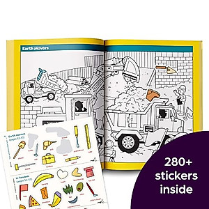 Things That Go Sticker Puzzles: Transportation Activity Book of Cars, Trucks, Planes and More, Hidden Pictures Puzzles with 280 Stickers for Kids 3 and Up (Highlights Sticker Hidden Pictures)