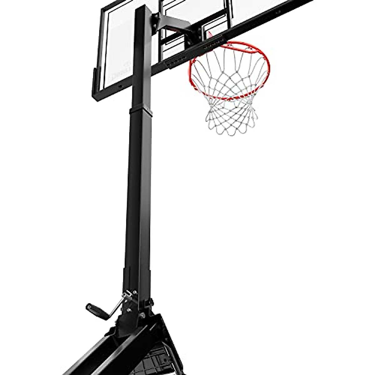 Spalding Momentous EZ Assembly 54" H-Frame Acrylic Portable Basketball Hoop