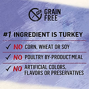 Purina Beyond High Protein, Grain Free, Natural Pate Wet Dog Food, WILD Turkey, Liver & Duck Recipe - (12) 13 oz. Cans