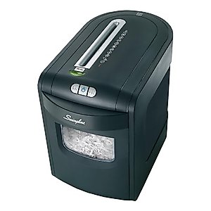 Swingline Paper Shredder, Jam Free, 10 Sheet Capacity, Cross-Cut, 1-2 Users, EX10-06 (1757392)