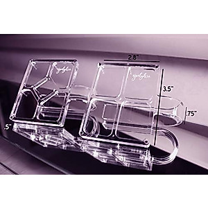 Hand Makeup Mixing Palette Makeup Lovers have been Searching for, with Lid, Great when applying makeup to others too, bye-bye Makeup Stains! 5 groves