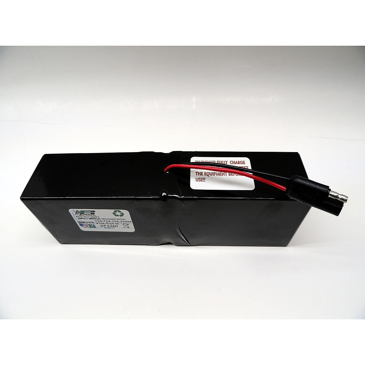 Impact Medical 754 Eagle Uni-Vent Ventilator REPLACEMENT Battery