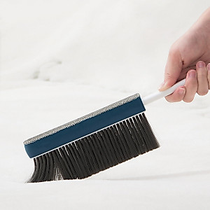 HOMOCONO 1pc Bed Sweeping Brush Duster Bed Brush Cleaning Dusting Brush for Bed Debris Cleaning Brush Cleaning Brush for Bathroom Bed Brush Broom Furniture Broom Dustpan Hand Broom Blue Abs
