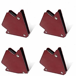 KCHEX (4) New 3" Welding Magnets Magnet Arrow 25lb Strength Workshop Welder Soldering
