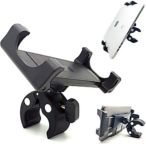 Lycan Series Marine Boat Tablet & Smartphone Pole Handle bar Boat Helm Rail Holder Mount for i Pad Pro 12.9 10.5 9.7 Air Mini GalaxyTab Phone 16 15 Pro Max Plus S24 Pixel Surface Pro Slate