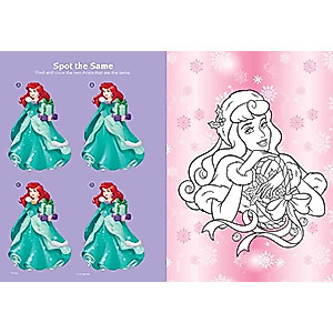 Disney Princess: Tis the Season to Sparkle: Color & Craft with 4 Big Crayons and Stickers