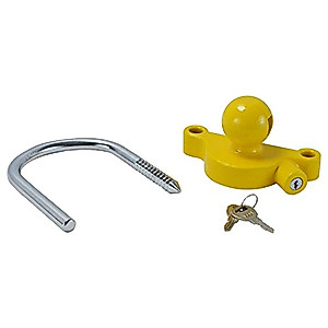 GoTow Universal Coupler Trailer Hitch Security Lock - Fits 1 7/8", 2", and 2 5/16" Ball Mounts
